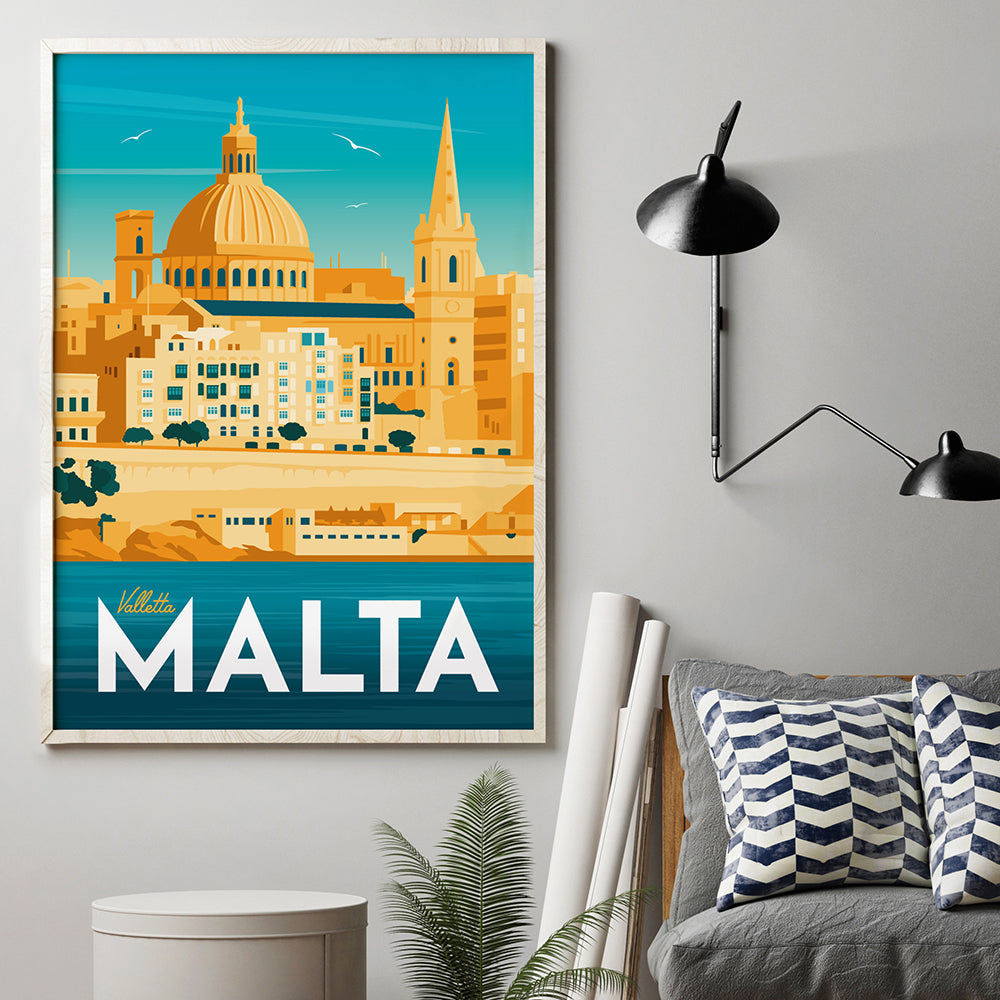 Malta Print – Heyday Designs UK