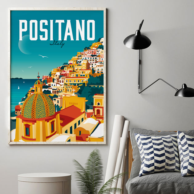 Positano Print – Heyday Designs UK